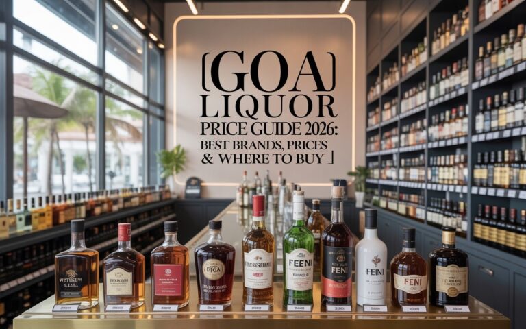Goa Liquor Price Guide 2026: Best Brands, Prices & Where to Buy